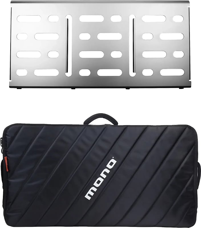 MONO Large Pedalboard, 32" x 16" w/ Pro Accessory Case 2.0, | Reverb