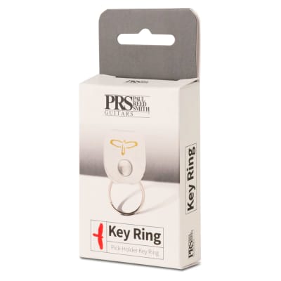 Paul Reed Smith Pick Holder Key Ring (White) | Reverb