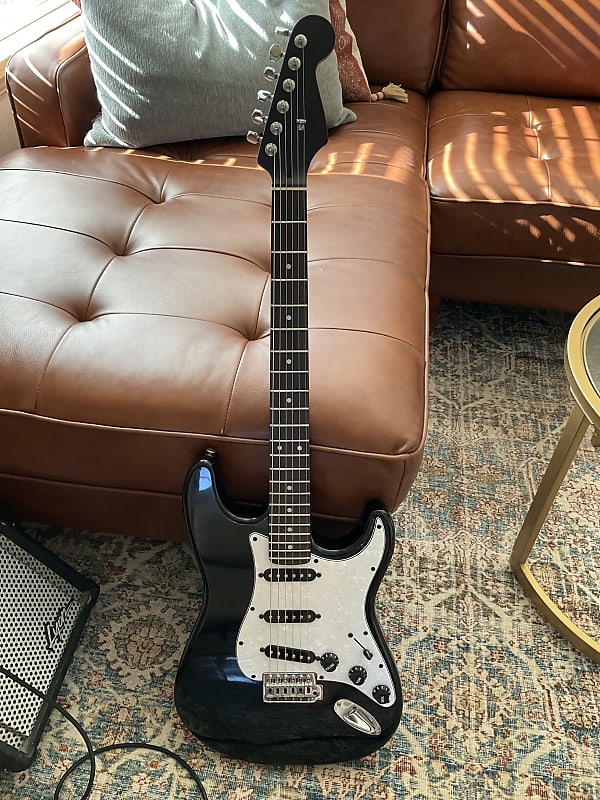 Custom build Stratocaster Black | Reverb