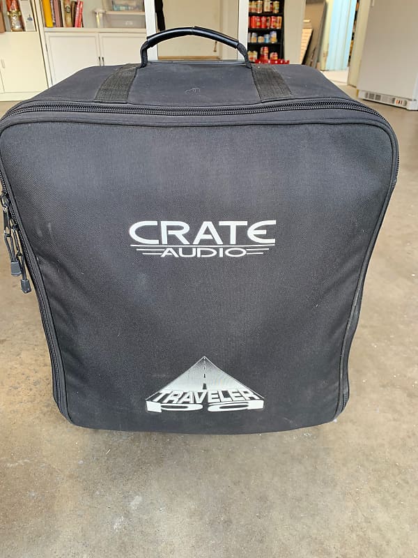 Crate Traveler PA Sound System-Mic, 6 Channel Mixer, | Reverb
