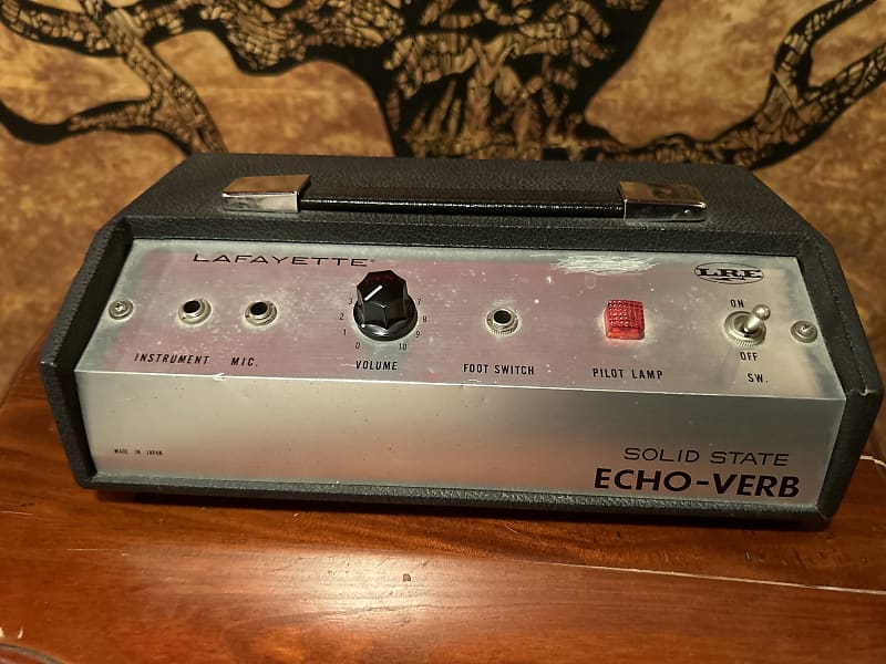 Lafayette LRE Solid State Echo-Verb Reverb Unit 1960’s - | Reverb