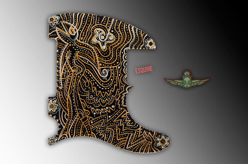 Fender Telecaster Esquire Pickguard | Reverb