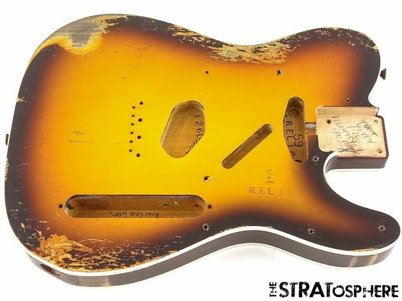 Fender USA Custom Shop 1959 Super Heavy Relic Telecaster BODY | Reverb