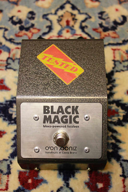 Don Poniz Black Magic Fuzz 2020 Black | Reverb UK