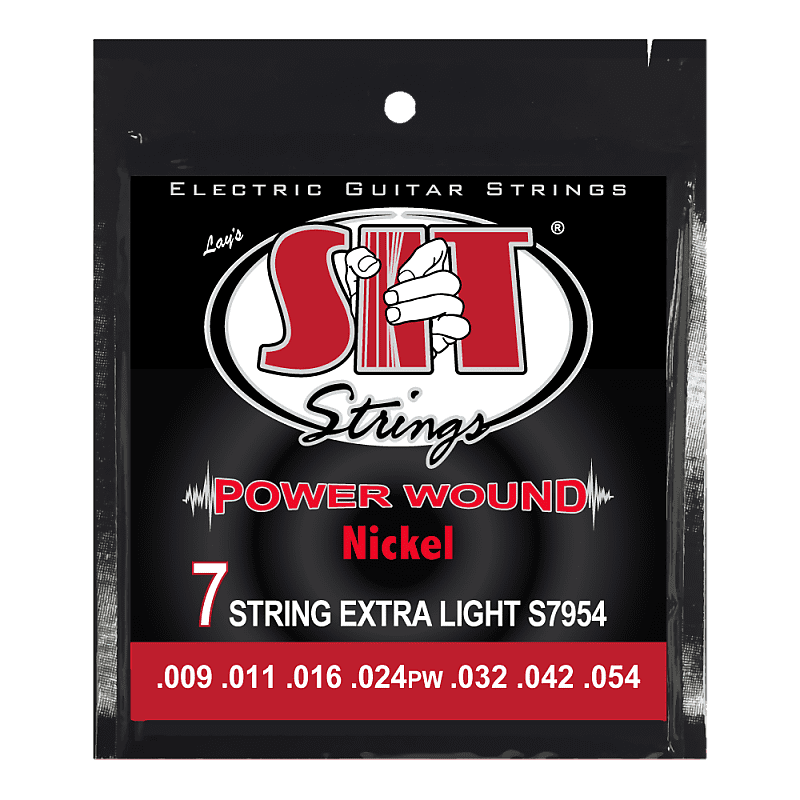 SIT Power Wound 7 String Set (9-54) | Reverb