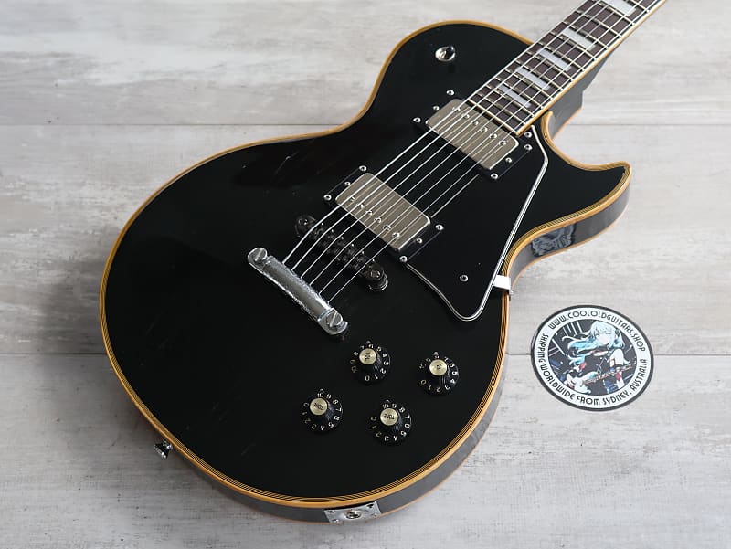 1974 Greco Japan EG-380B Les Paul Custom w/Bareknuckles | Reverb