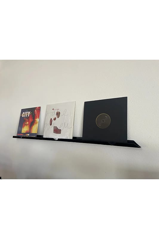 Latitude Floating Record Shelf-48" (3-4 Records) | Reverb