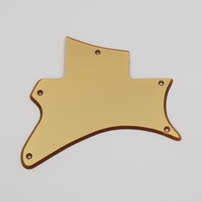 metallic gold acrylic pickguard for PRS SE custom guitar | Reverb