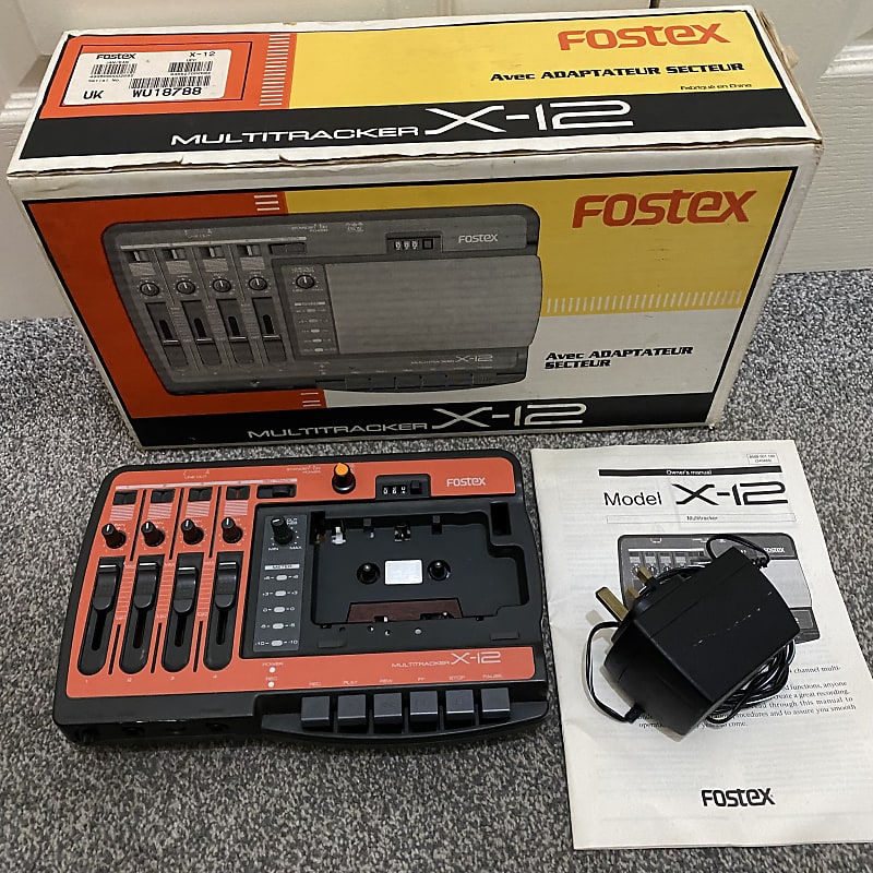 [Rare] FOSTEX X-12 Multitracker Analog 4 Track Cassette | Reverb