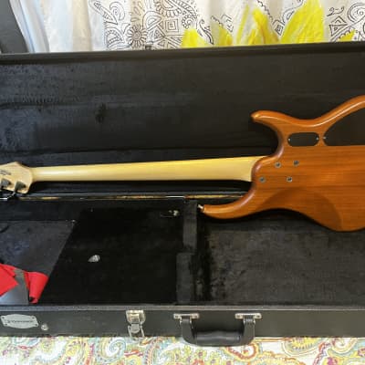 MTD Kingston Z4 Left Handed Electric Bass Guitar Lefty w Case | Reverb