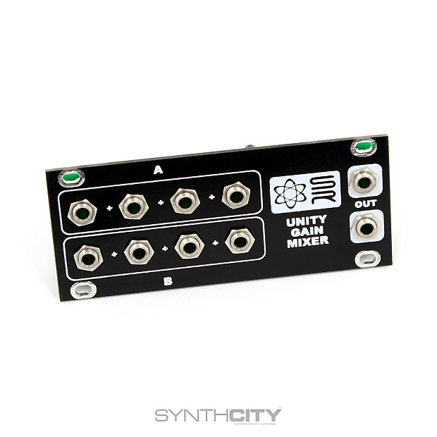 Synthrotek 1U Unity Gain Mixer | Reverb