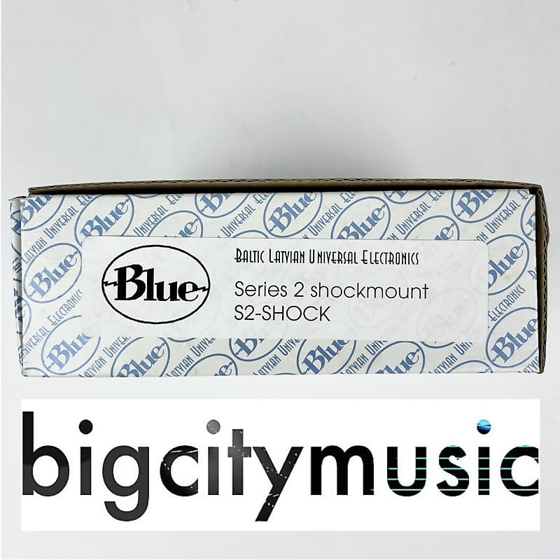 Blue S2-Shock shockmount, brand new, old stock (from 1999) | Reverb