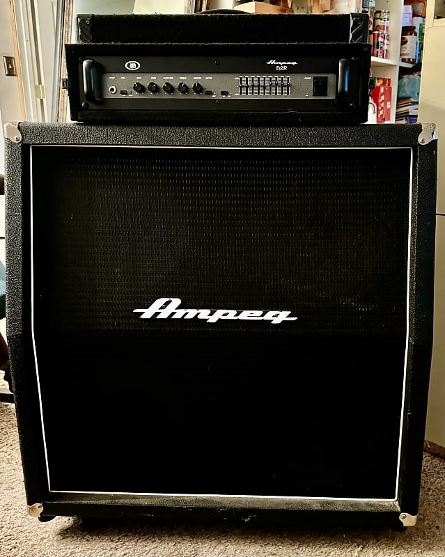 Ampeg AMPEG B2R 350W Bass Head with Grundorf Rack Case + | Reverb