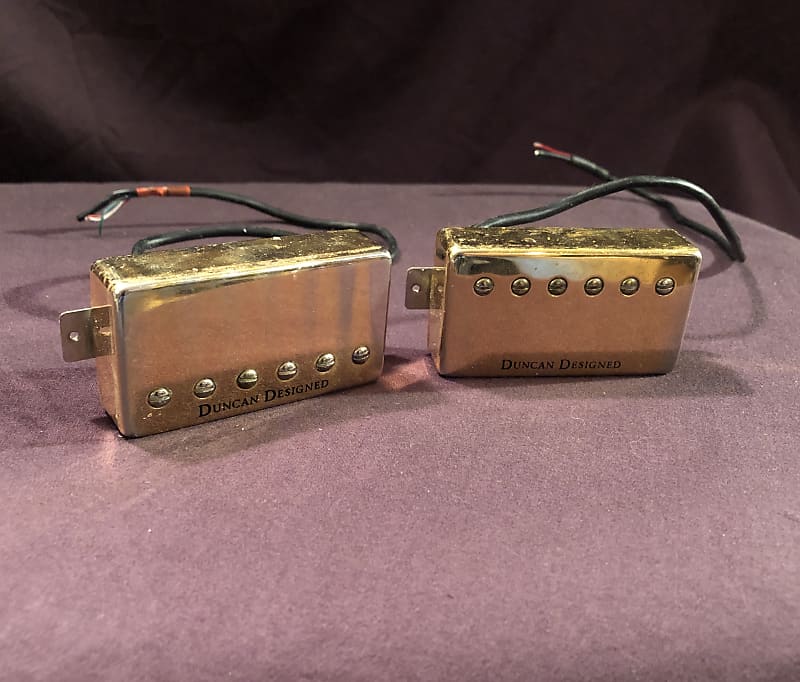 Duncan Designed HB101N HB102 bridge and neck humbucker set | Reverb