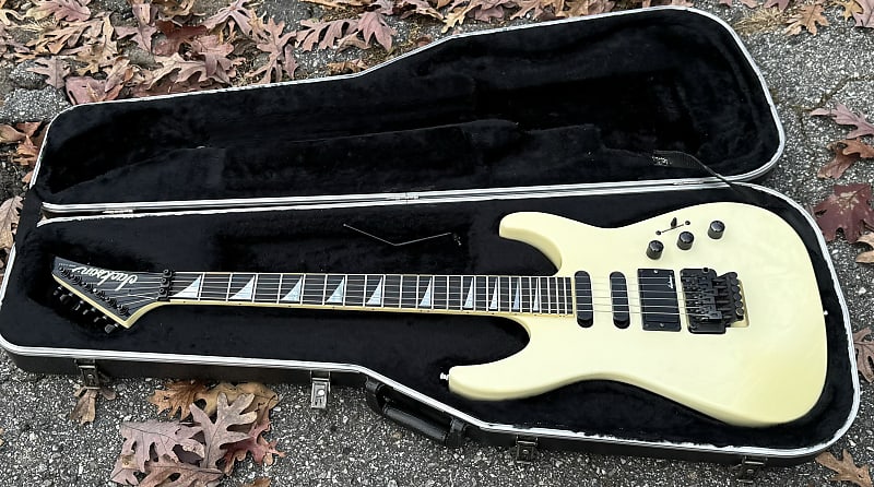1990 Jackson SL-1 Soloist W/OHSC White Made In USA SL1 HSS | Reverb