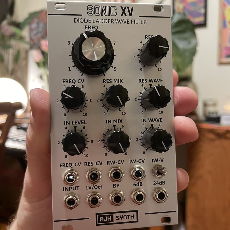 AJH Synth Sonic XV Diode Ladder Wave Filter 2020s - Silver | Reverb