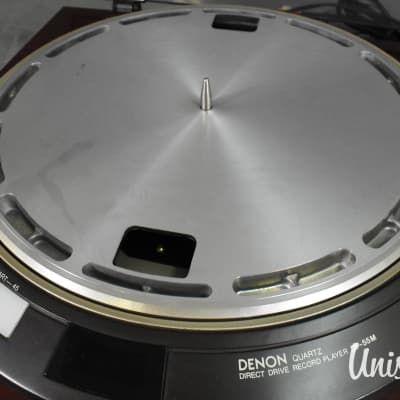 Denon DP-55M quartz direct drive record player in very good | Reverb