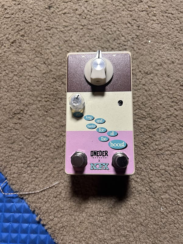 Oneder Effects So long and thanks for all the boost | Reverb