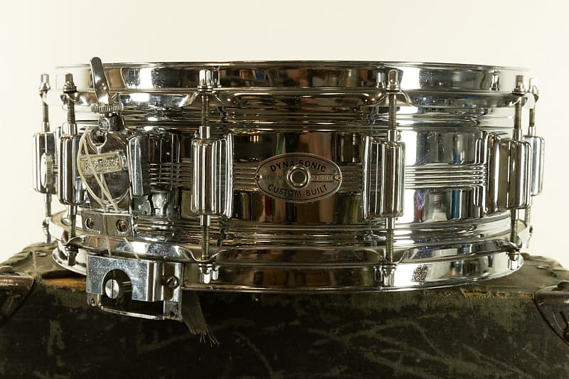 1969 Rogers 5x14 Dynasonic Snare Drum | Reverb