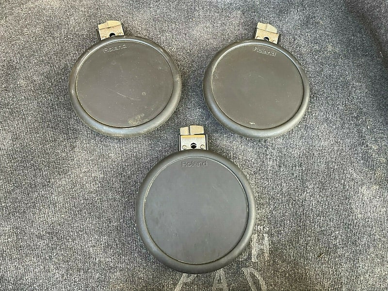 3x PACK Roland PD-8 electronic drum tom cymbal pad pd8 DUAL | Reverb