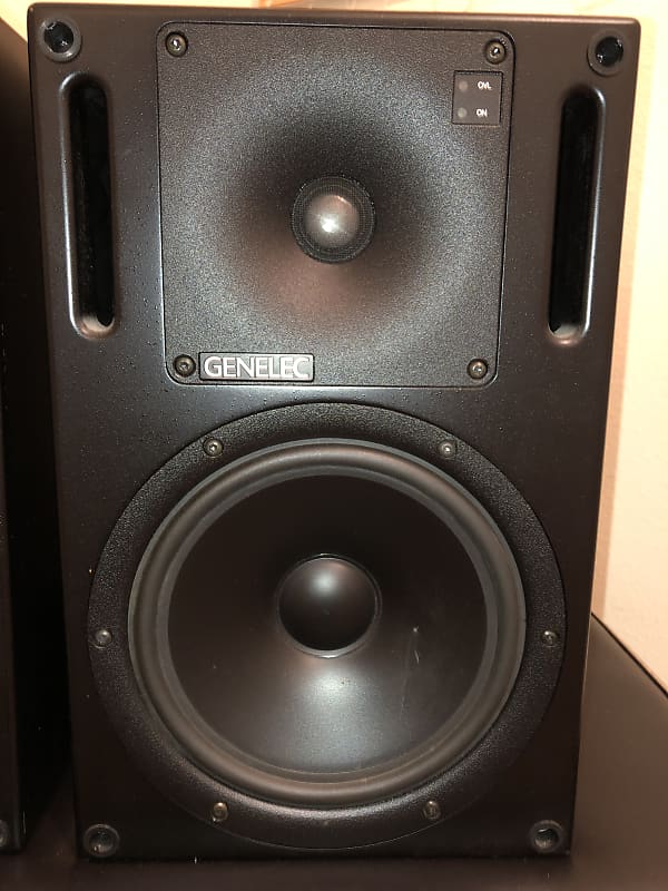 a pair of GENELEC 1031A active studio monitors only, great | Reverb