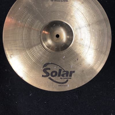 Solar by Sabian 16" Crash Made in Canada | Reverb