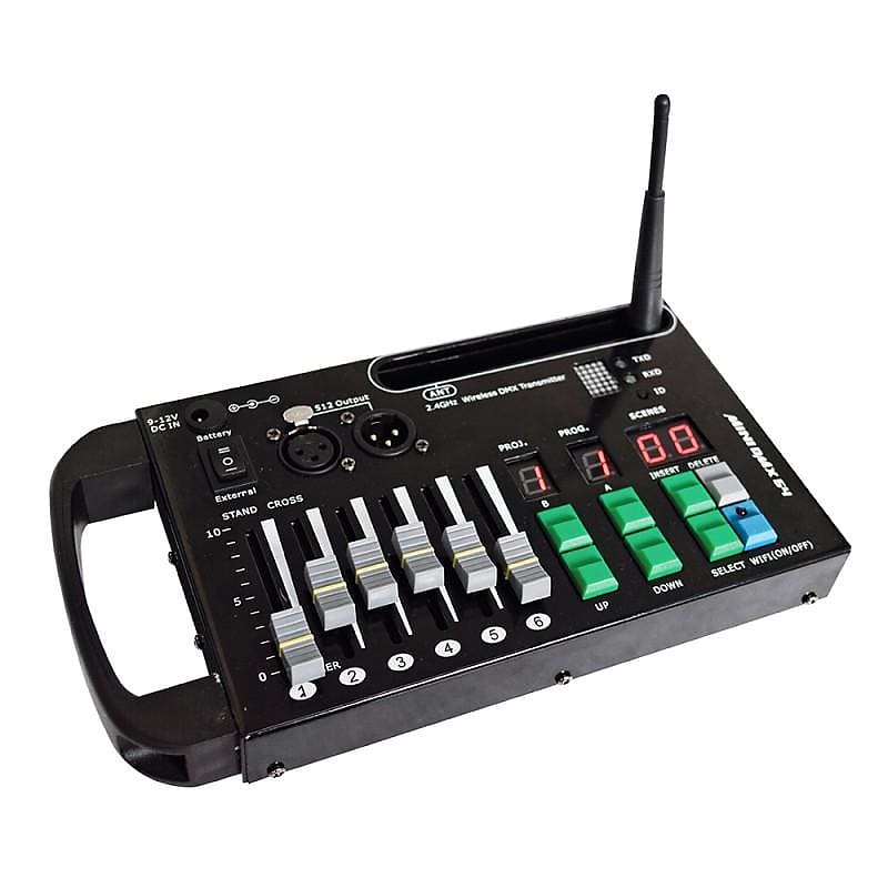 AFX Light W-DMX54 Battery powered Wireless DMX Controller | Reverb