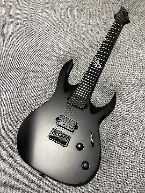 Solar Guitars A2.6C 2021 - Carbon Black Matte | Reverb