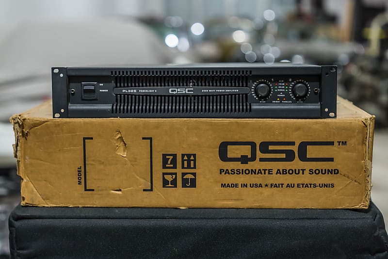 QSC PowerLight 3 PL325 Power Amplifier 2 Channel 2,500 Watts | Reverb