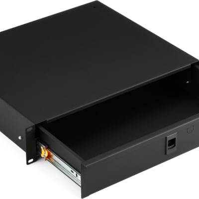 Gator GRR-8L 8U Rolling Rack Case Bundle with Gator GRW-DRW2 | Reverb