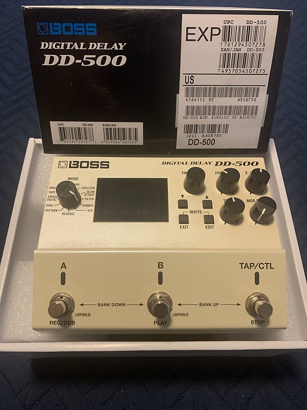 Boss DD-500 Delay 2015 - Present - White | Reverb