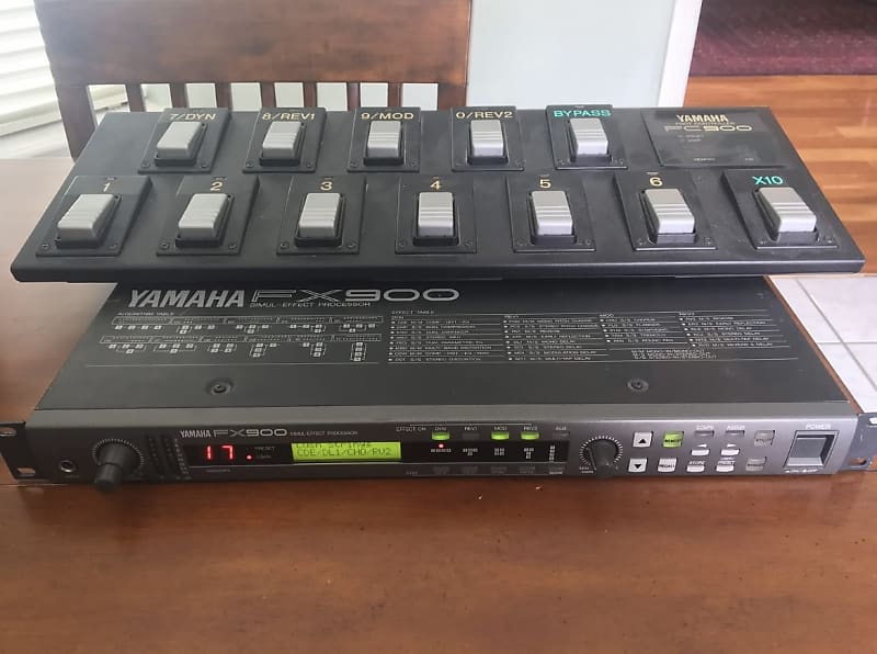 Yamaha FX900 with FC900 Foot Controller | Reverb