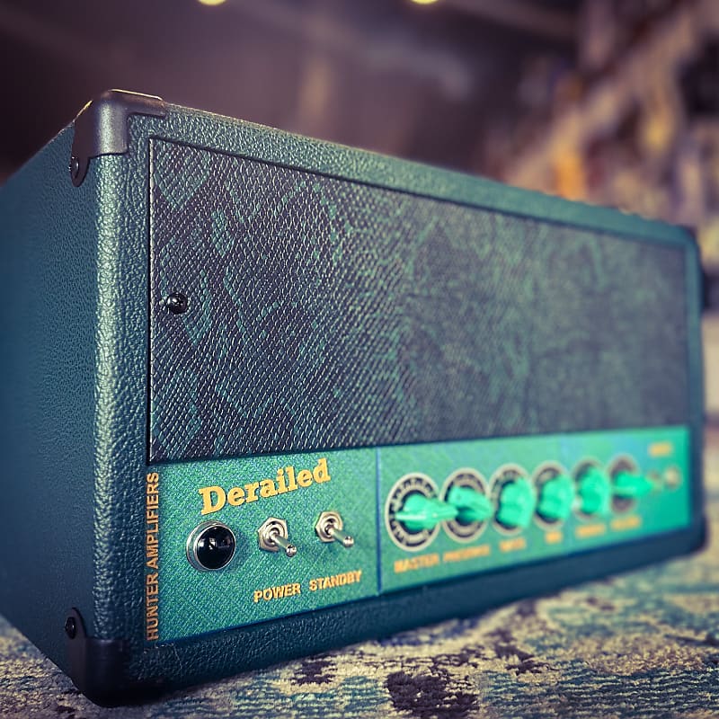 Hunter Amplifiers - Derailed - Custom Tube Amp Head - Green | Reverb
