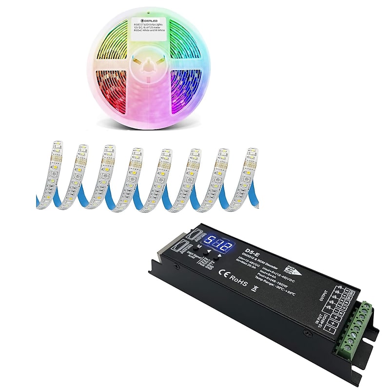 5 Channel Dmx Decoder,Dmx512 Dimmer Rgbww Led Strip Light | Reverb