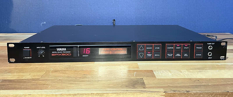 Yamaha SPX50D Digital Sound Processor Multi-Effect Rackmount | Reverb