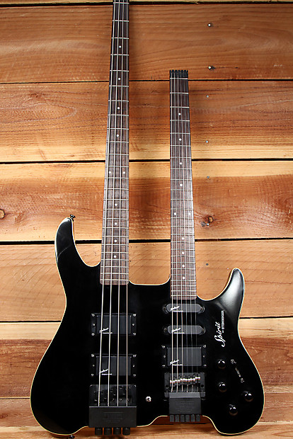 STEINBERGER Spirit XZ-2/GU-4R DOUBLE NECK GUITAR & BASS Rare STEINBERGER Spirit XZ-2/GU-4R DOUBLE NECK GUITAR & BASS Rare