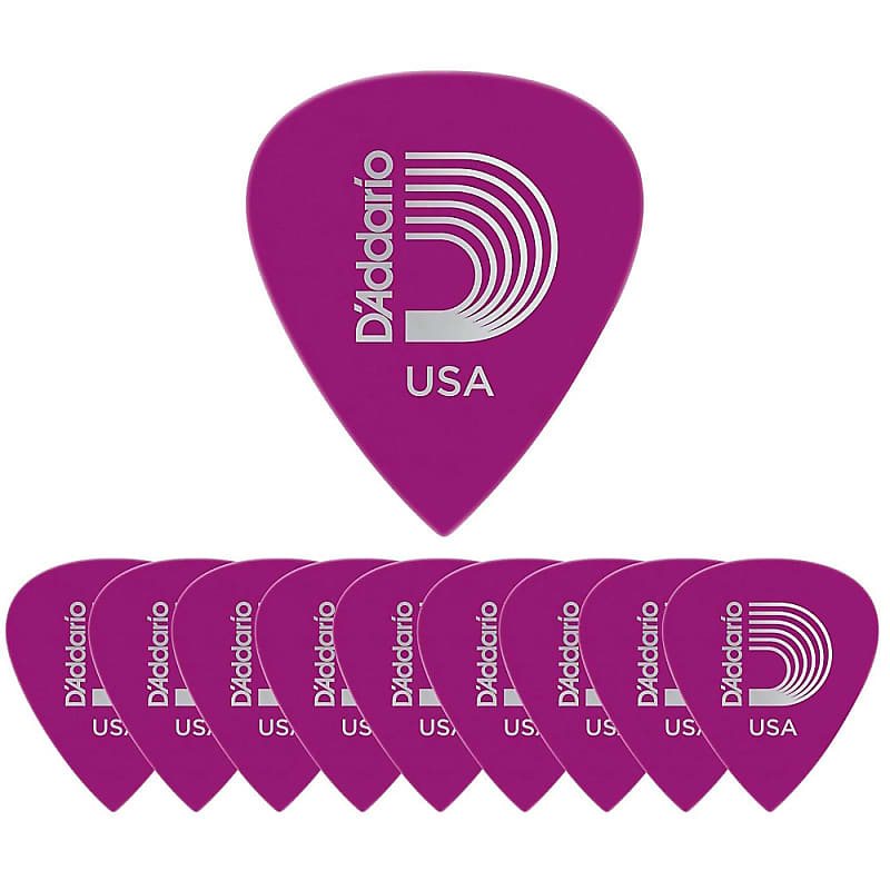D'Addario Planet Waves Duralin Precision Heavy Guitar Picks | Reverb