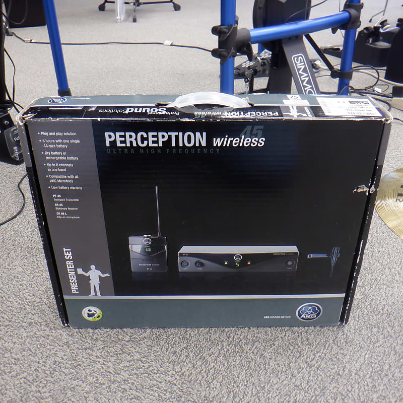 Used Akg PERCEPTION 45 PRESENTER KIT (Excellent In Box, Extra | Reverb
