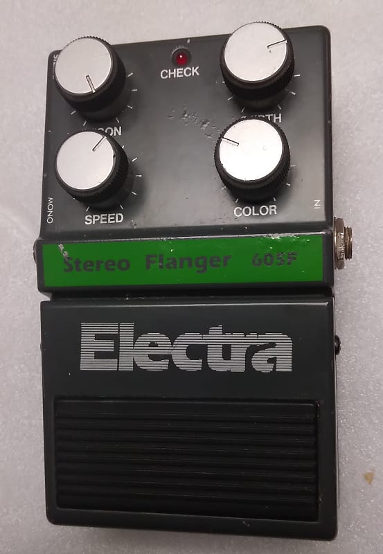 Electra Stereo Flanger 605F 70s - Black | Reverb