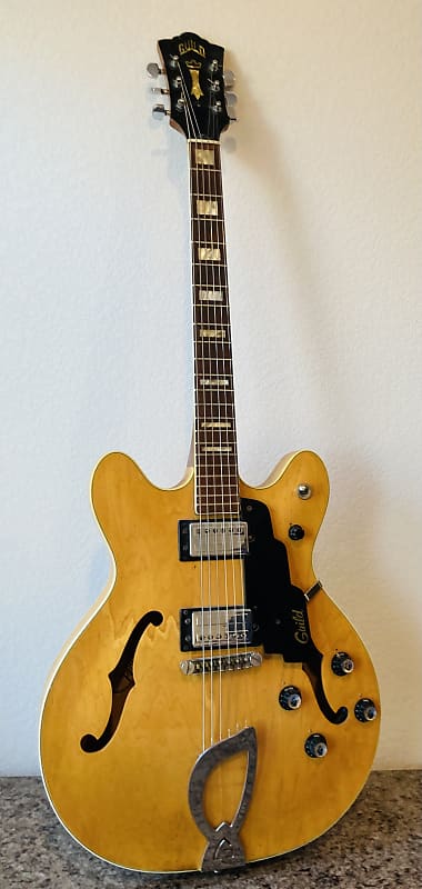 Guild Starfire IV 1976 - Vintage - Blonde | Reverb