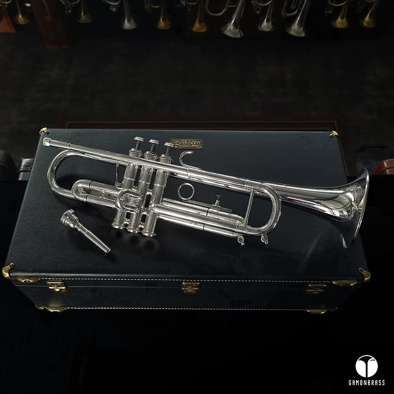 Getzen Eterna SEVERINSEN Model trumpet case mouthpiece | Reverb
