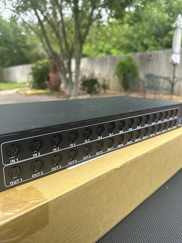 Midi Plus MIDI 16x16 MIDI Interface - Black | Reverb