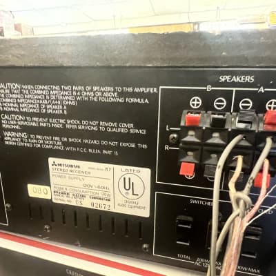 Mitsubishi DA-R7 1980 - Vintage Mitsubishi Am Fm Stereo | Reverb