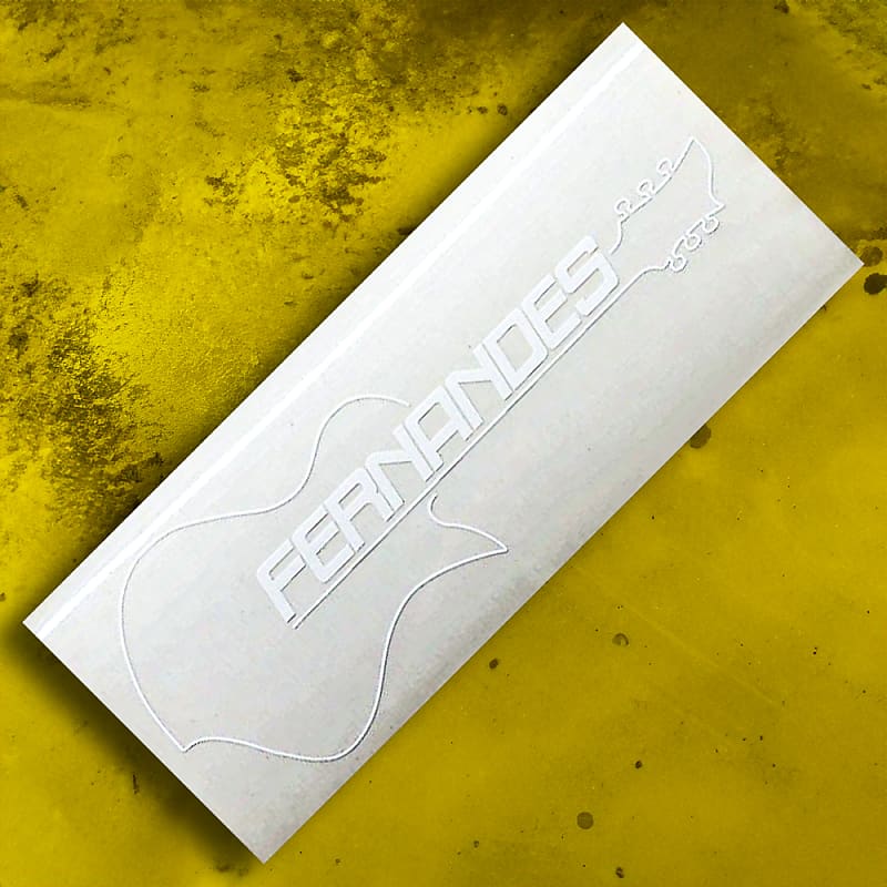 FERNANDES GUITARS STICKER INSANELY RARE LIMITED EDITION | Reverb