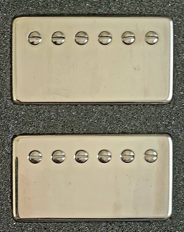 90s Gibson® NICKEL 57 Classics Vintage PAF Humbucker Pickups | Reverb