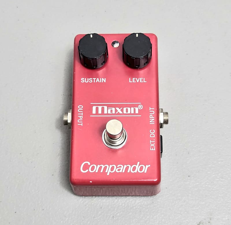 Maxon COMPANDOR Vintage 70's Compressor Guitar Pedal | Reverb