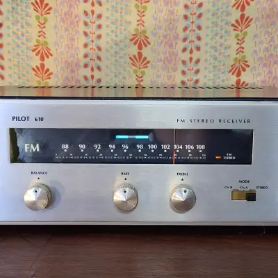 Fully Restored Pilot 610 Stereo FM/MPX All Tube 10WPC | Reverb
