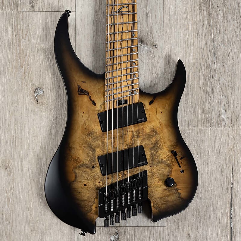 Legator Ghost G7FOD 7-String Multiscale Headless Guitar, | Reverb