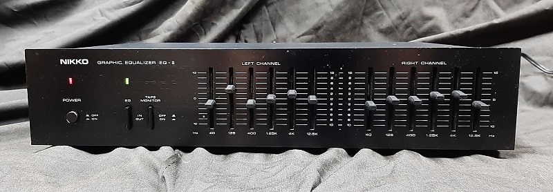 Nikko Graphic Equalizer EQ-II Dual 6 Band Stereo EQ | Reverb