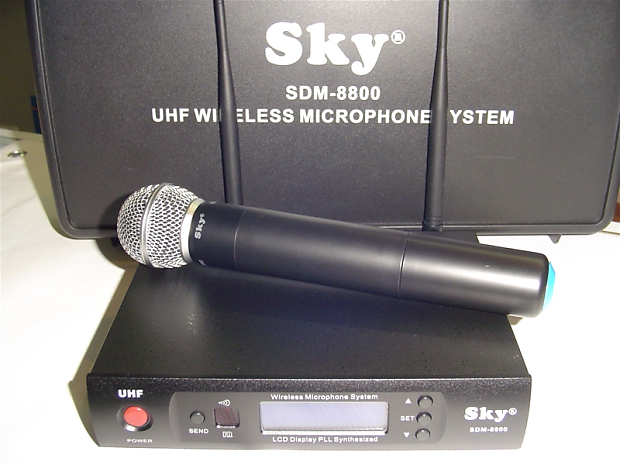 Sky USA SDM-8800 UHF Wireless Handheld Microphone | Reverb